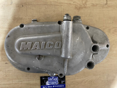 1971-74 Maico 400cc Left Side Clutch Engine Cover Part # 316 52 0240 ...