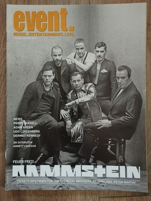 🌸🌸 event191/19 RAMMSTEIN, Pink ,Adel Tawil, Maffay, Annett Louisan | eBay
