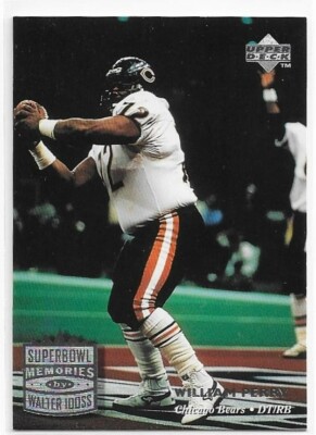 WILLIAM FRIDGE PERRY 1997 UD Legends card #203 Chicago Bears Football ...
