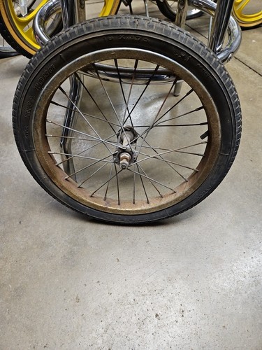 Vintage Sears Screamer 16" Front Wheel Barn Find Murray Huffy Western ...