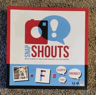SNAP SHOUTS Caption and Guessing Game - Never Played | eBay