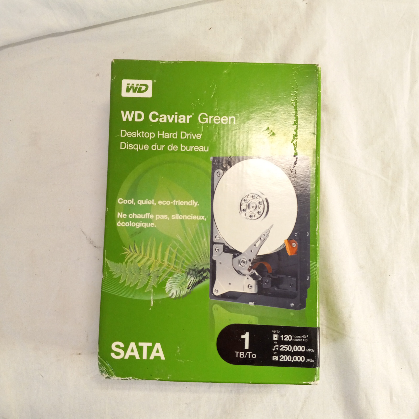 Western Digital Caviar Green Hard Drive 1TB WD10000CSRTL New Free ...