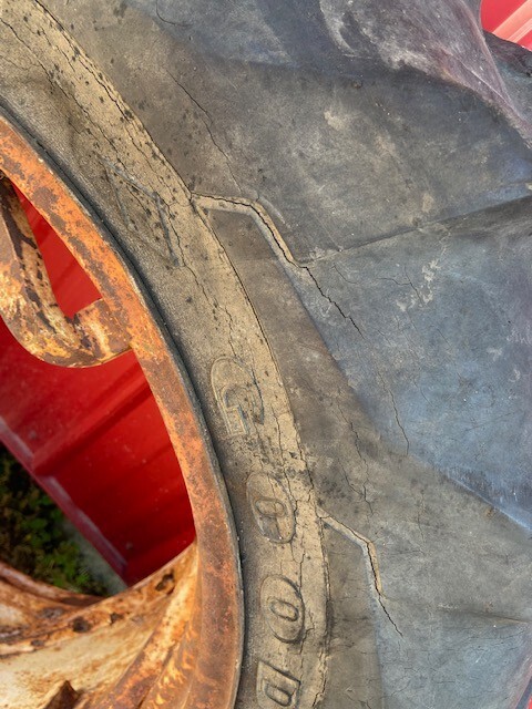 Allis Chalmers CA Tractor AC spin out adjust rims rim 11.2 x 24 ...