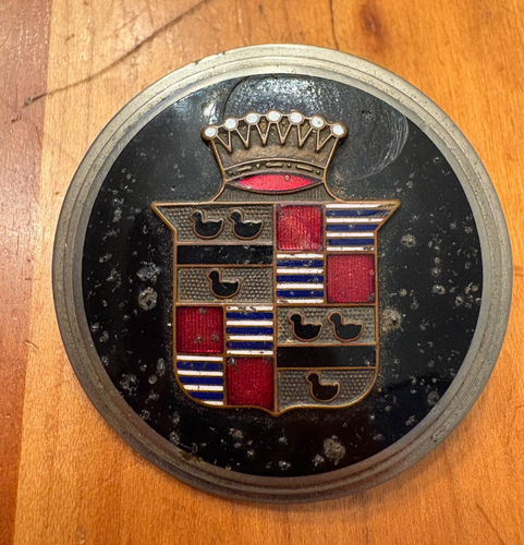 1930's CADILLAC RADIATOR EMBLEM BADGE VINTAGE | eBay