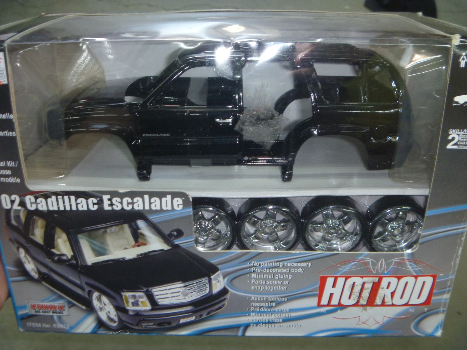 CLASSIC METAL WORKS 2002 CADILLAC ESCALADE Metal Body Model Kit 1/24 | eBay