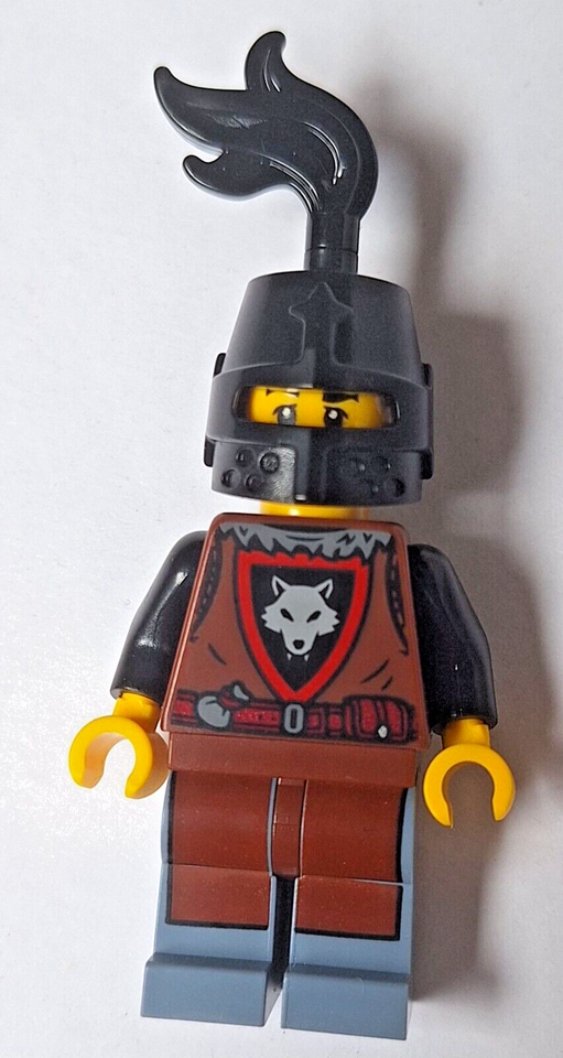 LEGO Wolfpack army Castle MINIFIGURE knights soldier 10305 10332 31168 ...