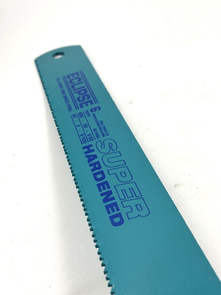 Eclipse Power Hacksaw Blades Super Hardened HSS CHOOSE SIZE and TPI's ...