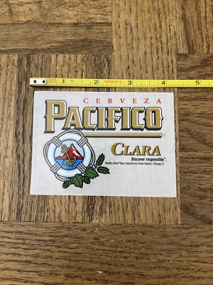 Cerveza Pacifico Auto Decal Sticker | eBay