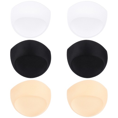 3 Pairs Removable Bra Inserts Breathable Sponge Bra Inserts Women Bra ...