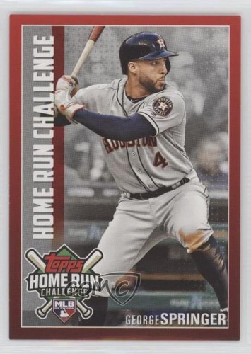 2019 Topps Home Run Challenge Code Card George Springer #HRC-28 | eBay