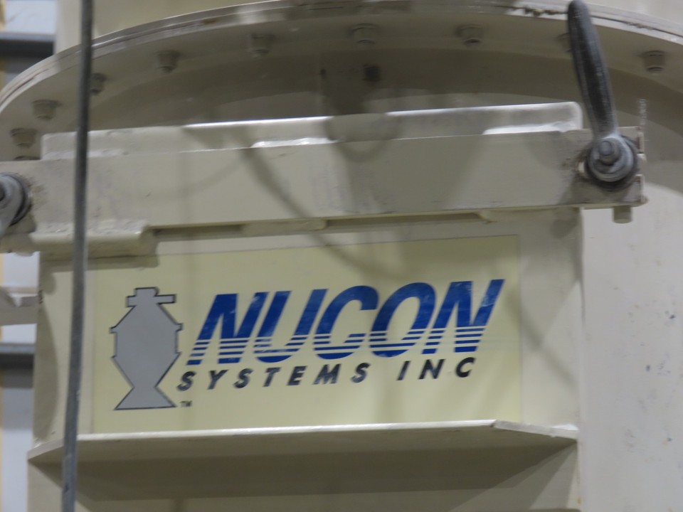 Nucon 60 Gallon Cyclone Dust Collector Baghouse Receiver Blowoff 36 ...