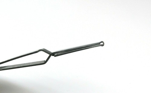 Wire Holding Tweezer Cross Lock Tweezers Round Open Slot Tip Self ...