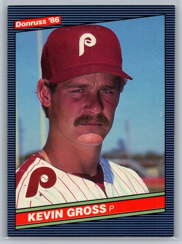 1986 Donruss Baseball #529 Kevin Gross Philadelphia Phillies | eBay