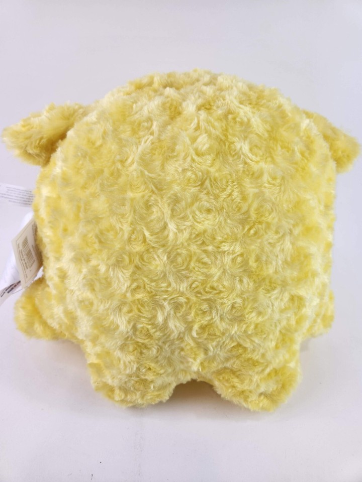 Yellow Curly Mendako UFO Large Plush Mochi Japanese Flapjack Octopus ...