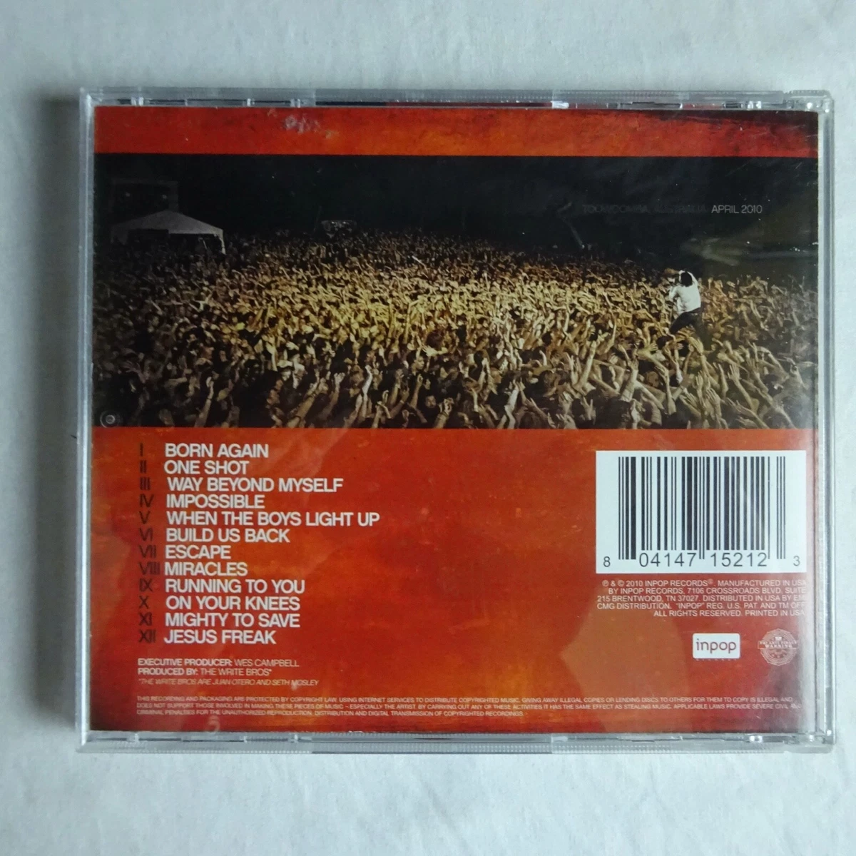 Born Again Album Cover Newsboys