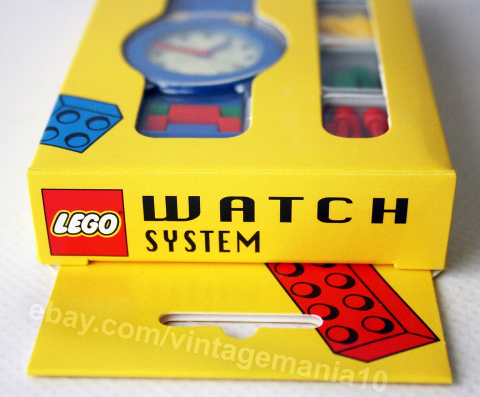 RARE VINTAGE 1996 LEGO WATCH SYSTEM STARTER CRIVAL SWISS + JAPAN MADE ...