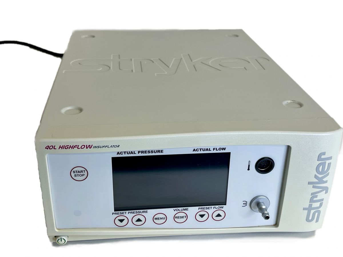Stryker 620-040-504 40L CORE High Flow Insufflator SIDNE™ Ready. Free ...
