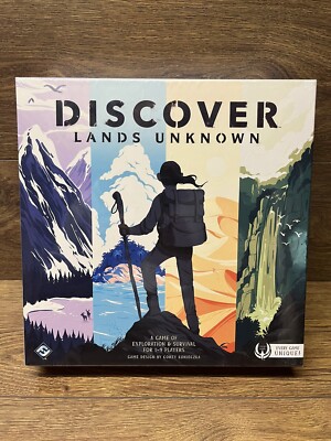 Discover: Lands Unknown (Board Game, 2018) Fantasy Flight - Brand New ...