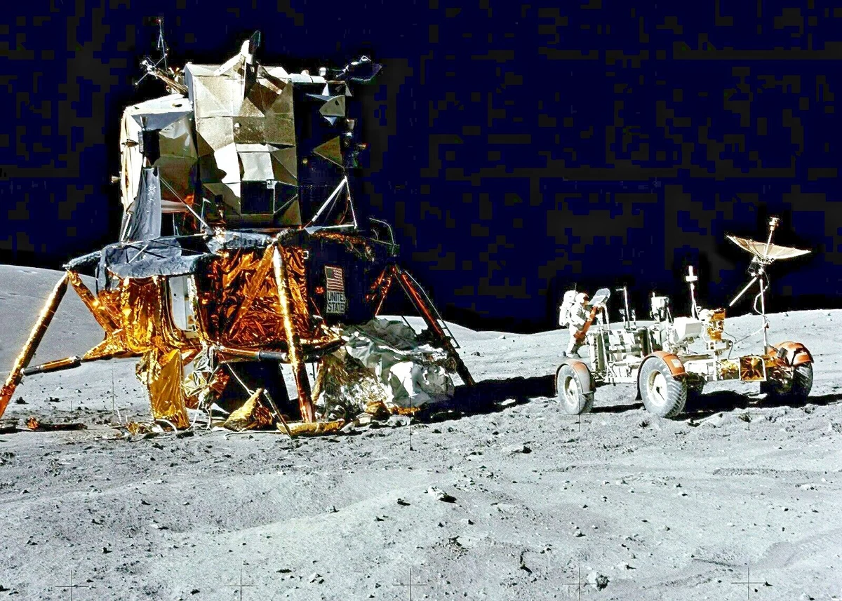 Nasa Lunar Rover Model