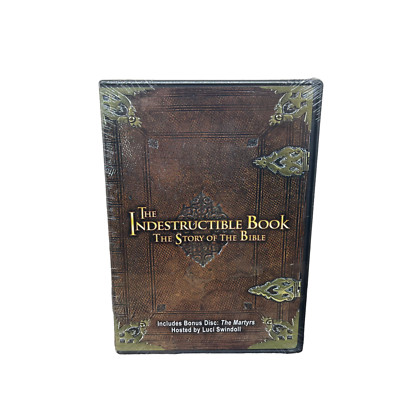 The Indestructible Book The Story Of The Bible 3 Disc DVD Set RARE NEW ...