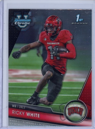 2023 Bowman Chrome University #188 Ricky White Base | eBay