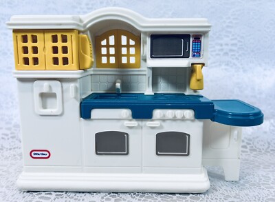 Vintage Little Tikes Dollhouse Country Kitchen | eBay