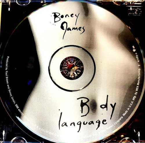 Boney James - "Body Language" - ( CD - Warner Bros. Records ...