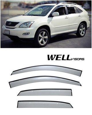 For 04-09 Lexus RX-Series WellVisors Side Window Defectors Visors W ...