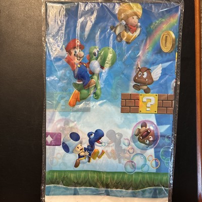 Super Mario Birthday Party Tablecloth 2pc | eBay