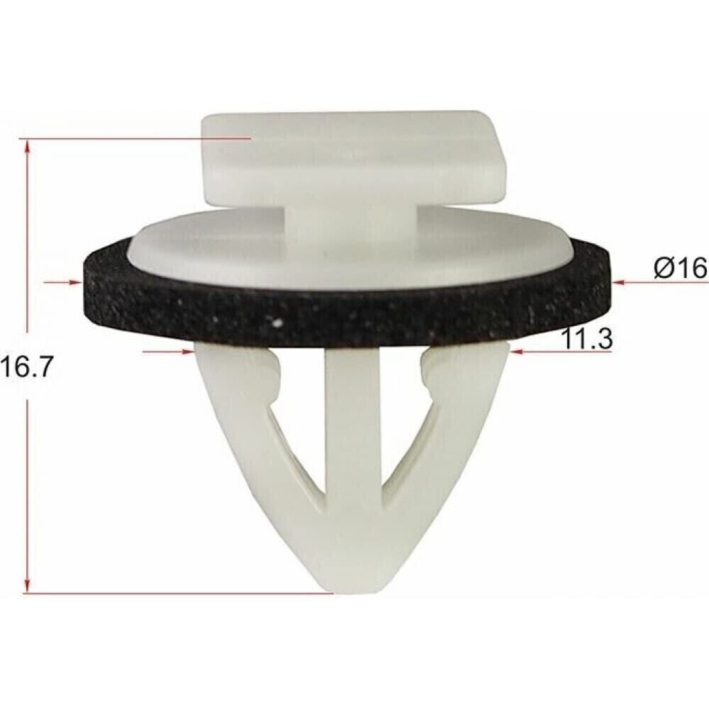 50pcs Rocker Moulding Clips for Hyundai 87702-H1000 Azera,Elantra Coupe ...