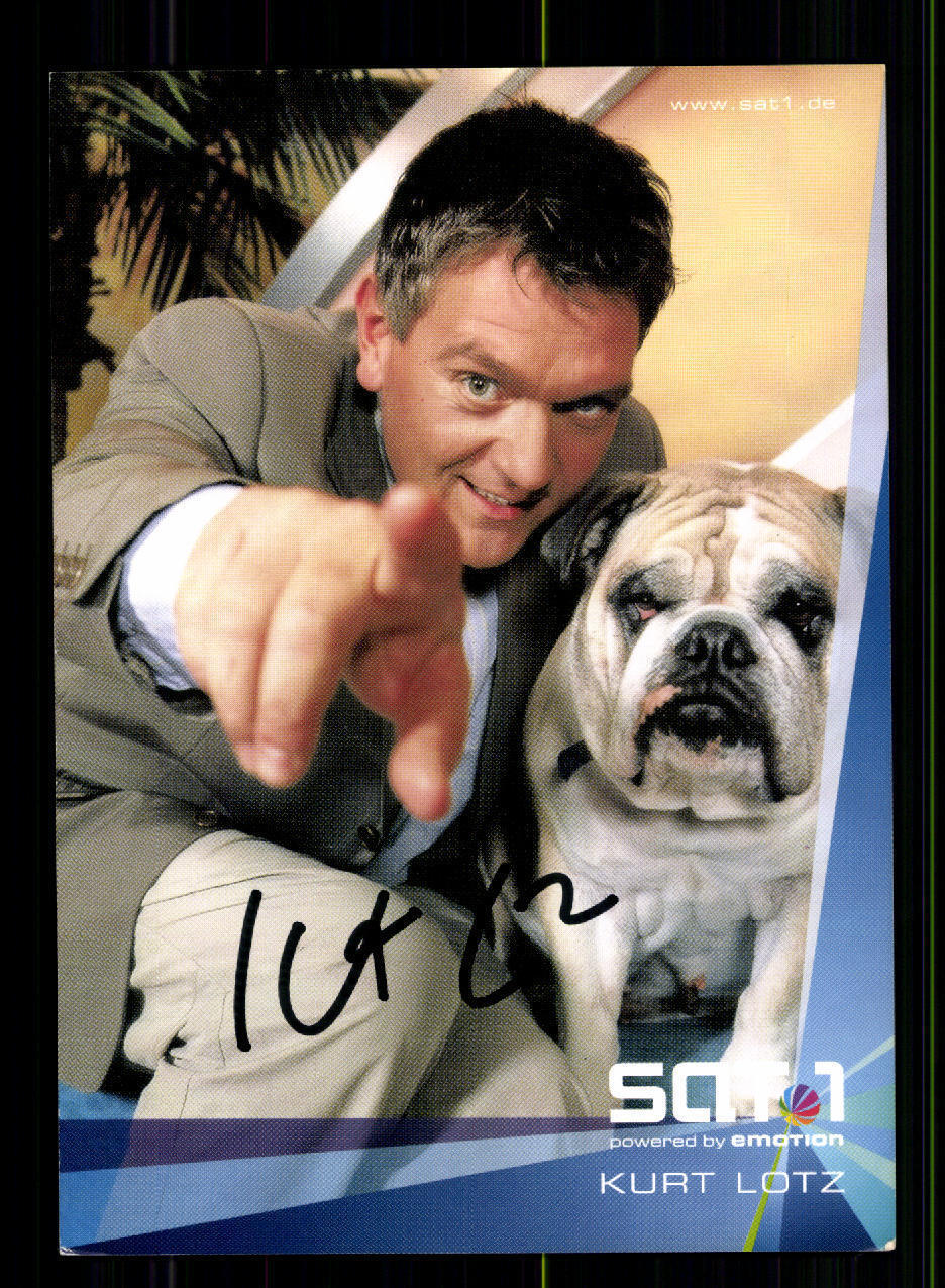 Kurt Lotz Frühstücksfernsehen Autogrammkarte Original Signiert # BC ...