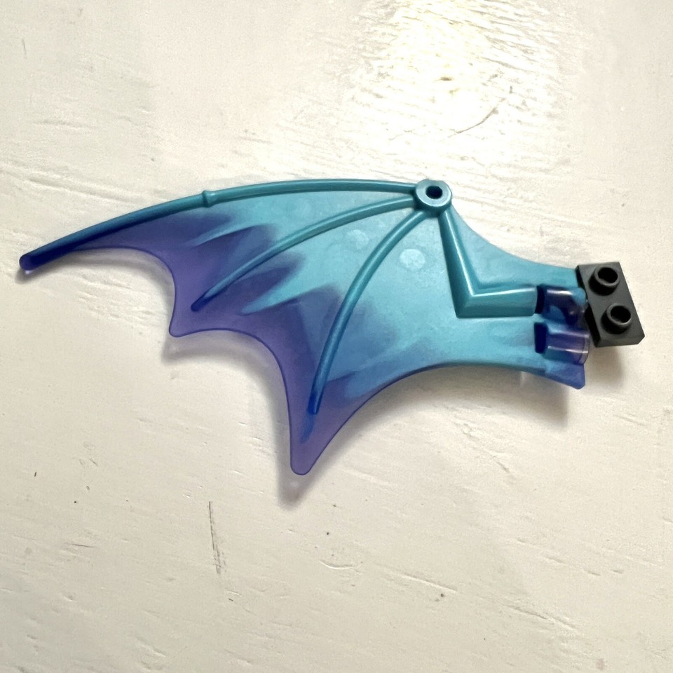 1x Lego Elves Water Dragon Adventure Wing Piece Part 2016 - 41172 Blue ...