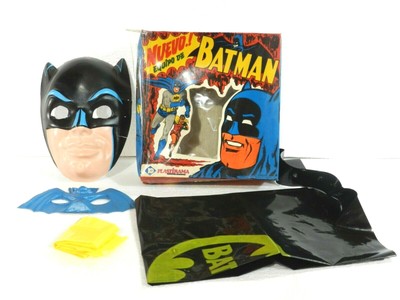 VINTAGE BATMAN (MASK) 1978 DC COMIC BRAND PLASTIRAMA MIB | eBay
