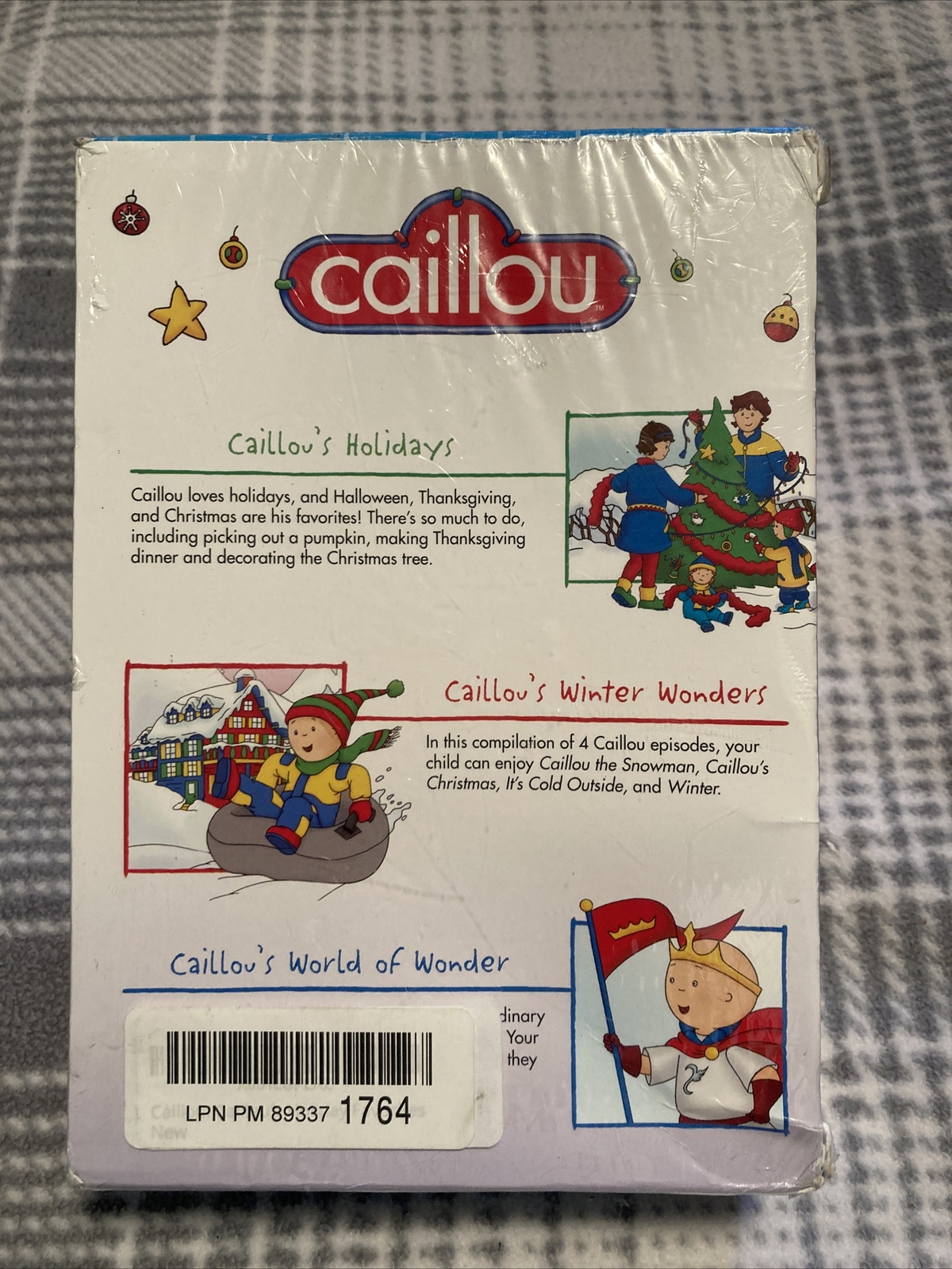 Caillou: Caillous Holiday Favorites (DVD, 2012, 3-Disc Set) for sale ...