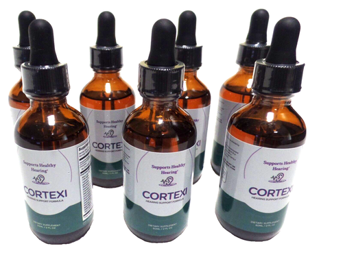 7 NEW SEALED CORTEXI BOTTLES FOR EAR HEALTH EARDRUM HEARING SUPPORT ...
