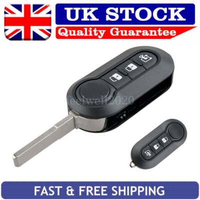 3 Button Key Case For Vauxhall Combo Iveco Daily Eurocargo Van Remote ...