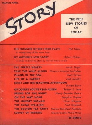 Story March-April 1946 Hal Ellson, Albert Halper, Robert E. Lane ...