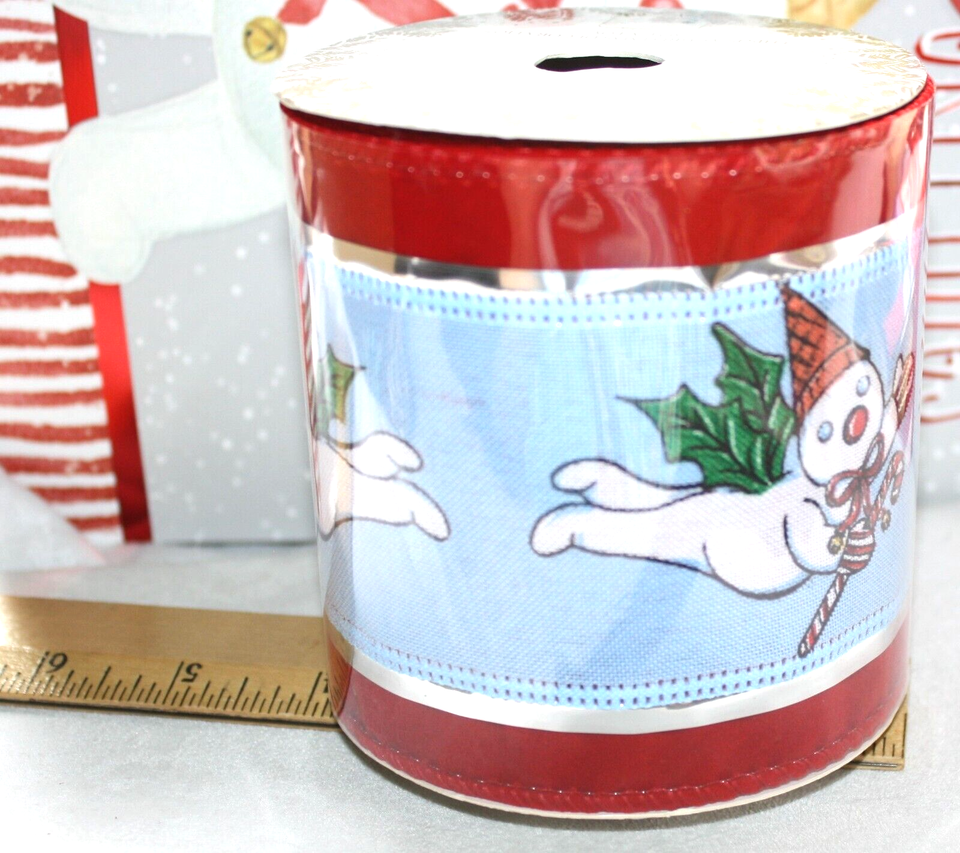 MR. MR BINGLE DILLARD’S CHRISTMAS BLUE & RED VELVET WIRE EDGED RIBBON ...