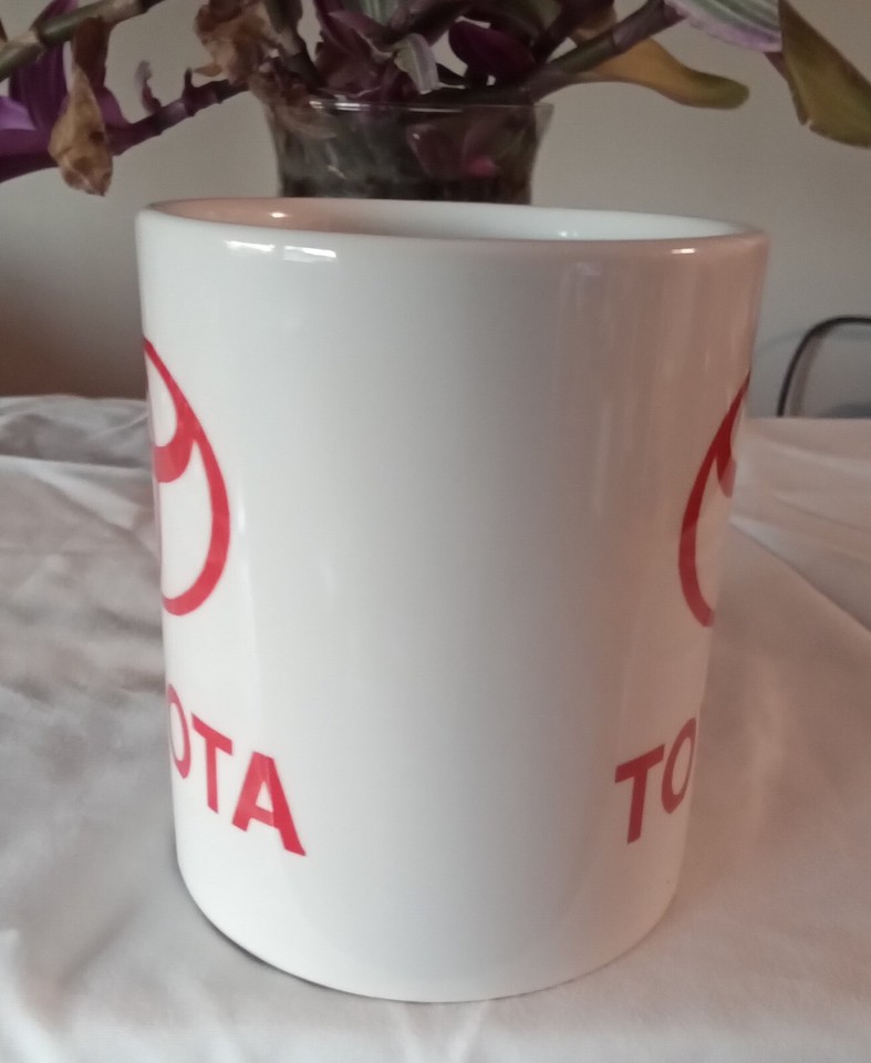Toyota Mugs material ceramic 11 oz | eBay