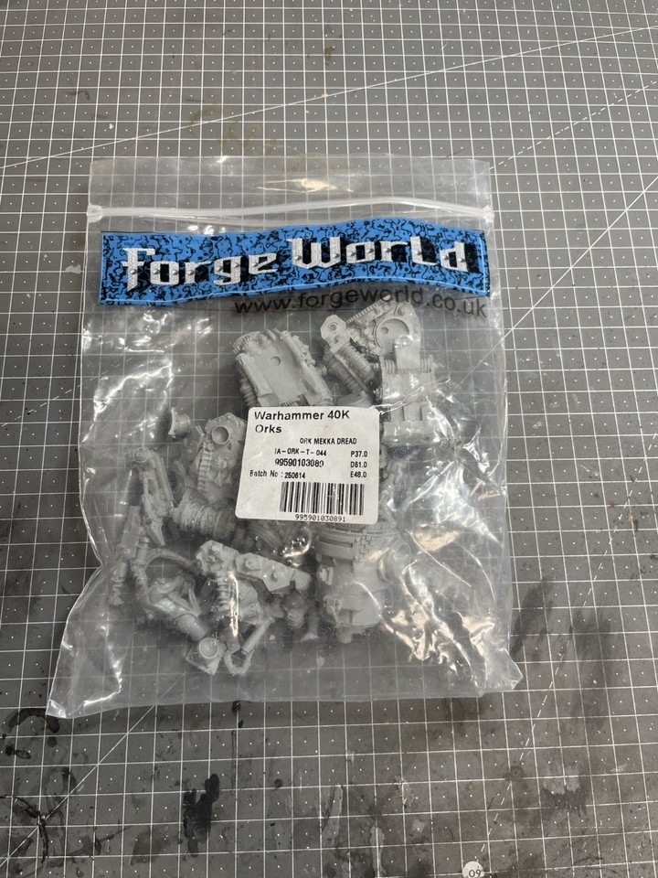 Warhammer 40k - Orks - Meka Dread + Dred Kill Saw (forgeworld) | eBay UK