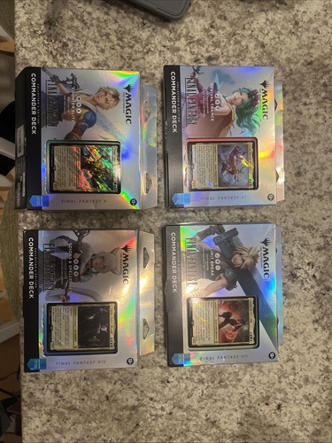 Magic The Gathering Final Fantasy Collector Commander Deck Read ...