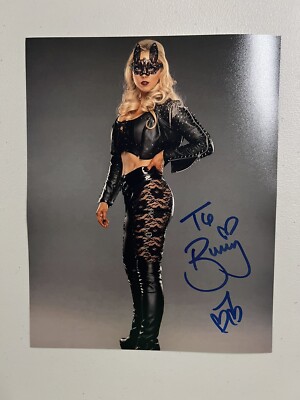 Autographed AEW 8x10 Bunny Mask Posed Photo Wrestling Signed TNA ...