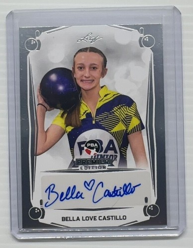 2023 Leaf PBA Premier Edition Bella Love Castillo Autograph Auto #BABLC | eBay