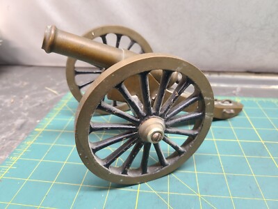 Antique Signal Cannon Bronze Brass Steel Muzzleloader Black Powder ...
