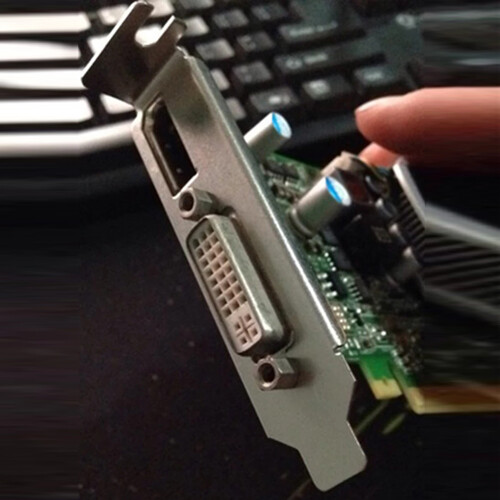 Low Profile High Full Bracket DP For Nvidia Quadro 600 Q410 Q600 K600 ...
