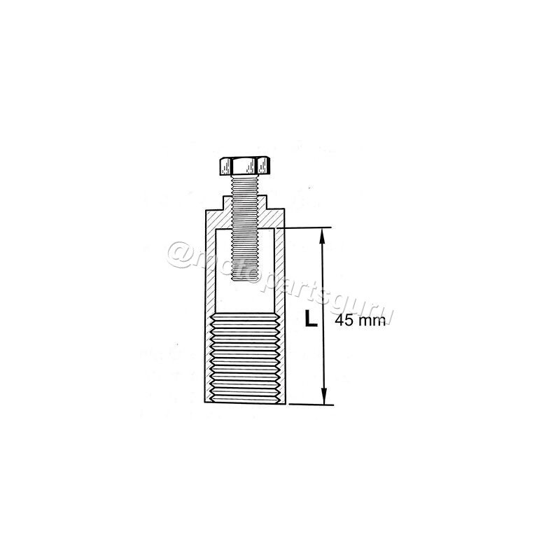 BU5336 OEM Buzzetti Flywheel Puller Tool Aprilia Scarabeo Piaggio BV ...