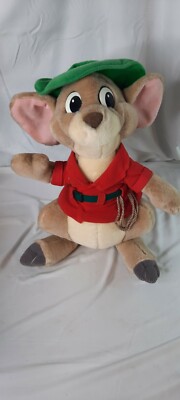 Vintage Disney Rescuers Down Under 12" Jake Kangaroo Mouse Plush ...
