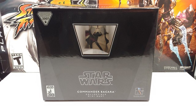 2007 Star Wars ROTS 6" Commander Bacara Bust Gentle Giant 1414 of 2000 ...