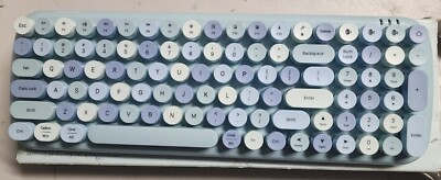 MOFii Keyboard Candy BT 100 Key Bluetooth Fashion Mixed Color Retro ...