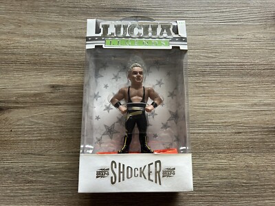 CMLL Lucha Legends Shocker Wrestling Action Figure On Stand New | eBay